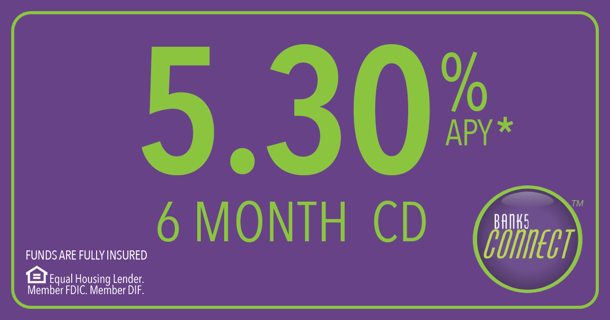 5.05% APY on a 6 Month CD | High-Interest CDs | Certificate of Deposit ...